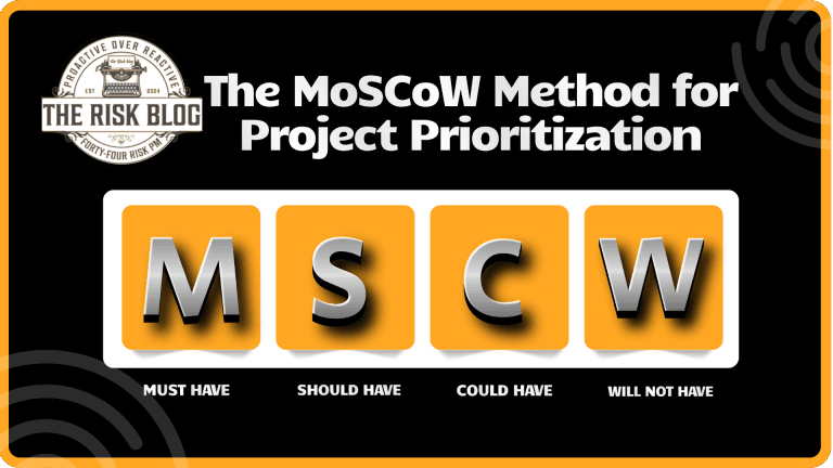 The MoSCoW Method for Project Prioritization - The Risk Blog