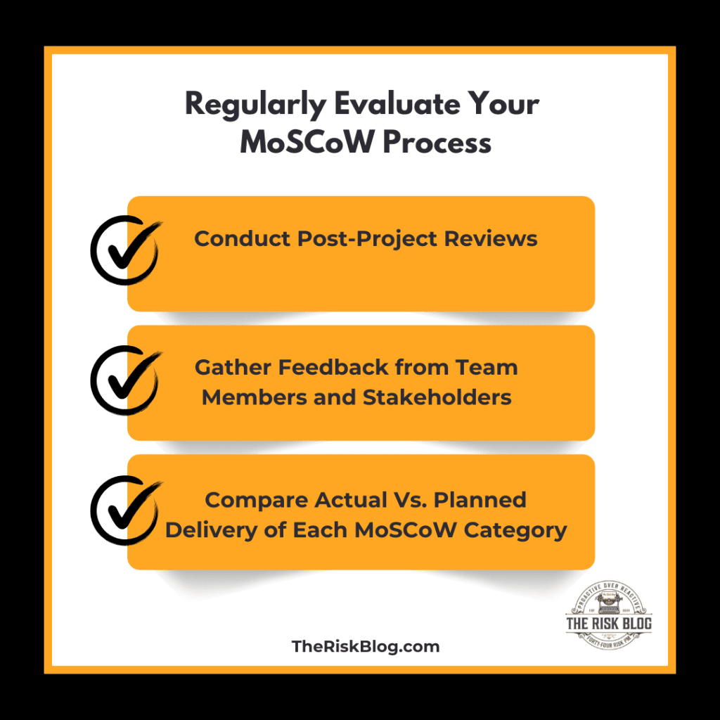 The MoSCoW Method for Project Prioritization - The Risk Blog