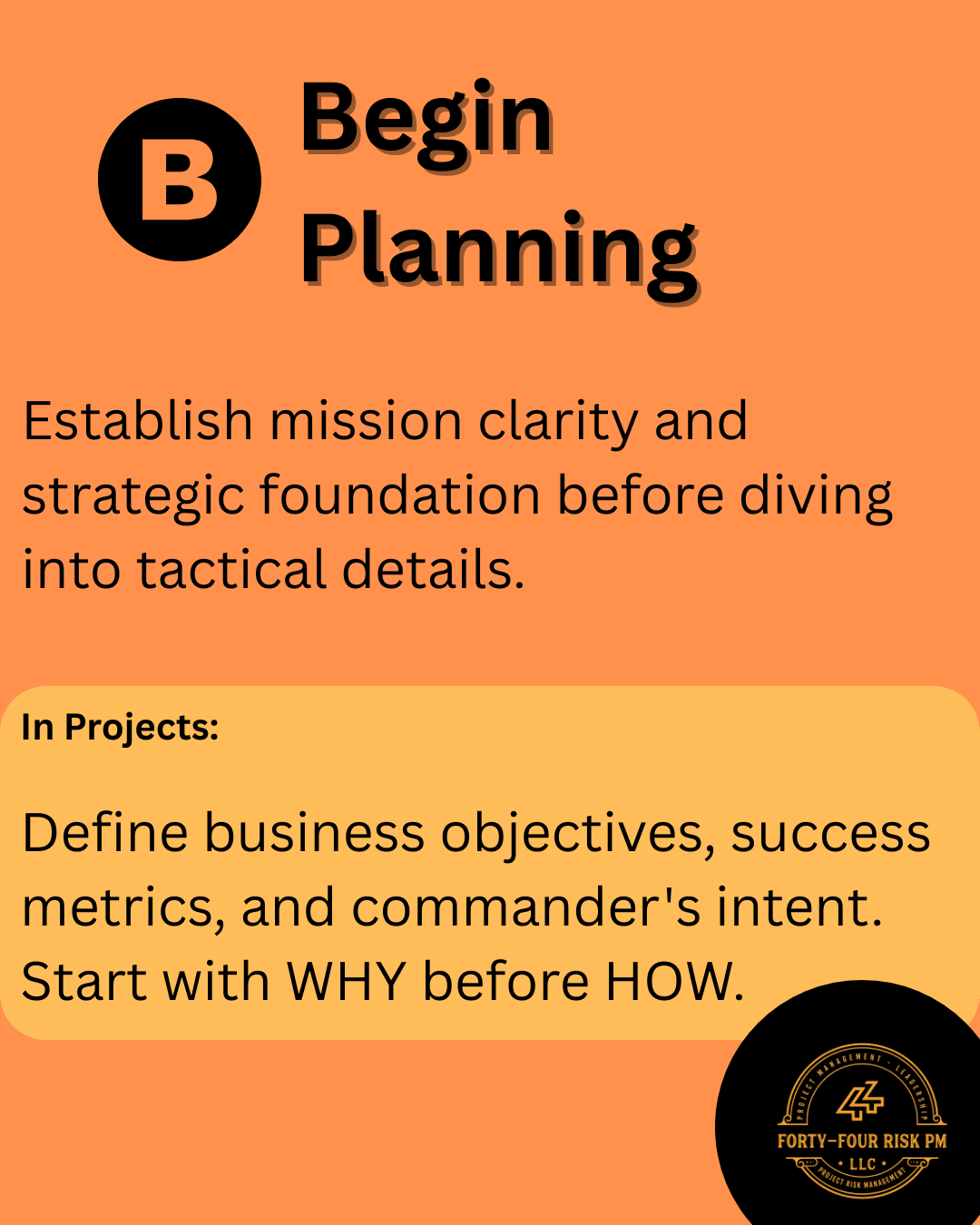 BAMCIS Project Management: Marine Corps Framework for Project Leaders ...